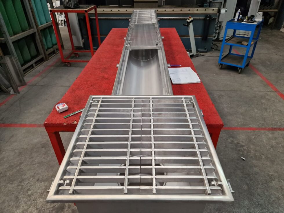 Caniveau Inox - Caniveaux Industriel Inox Maroc